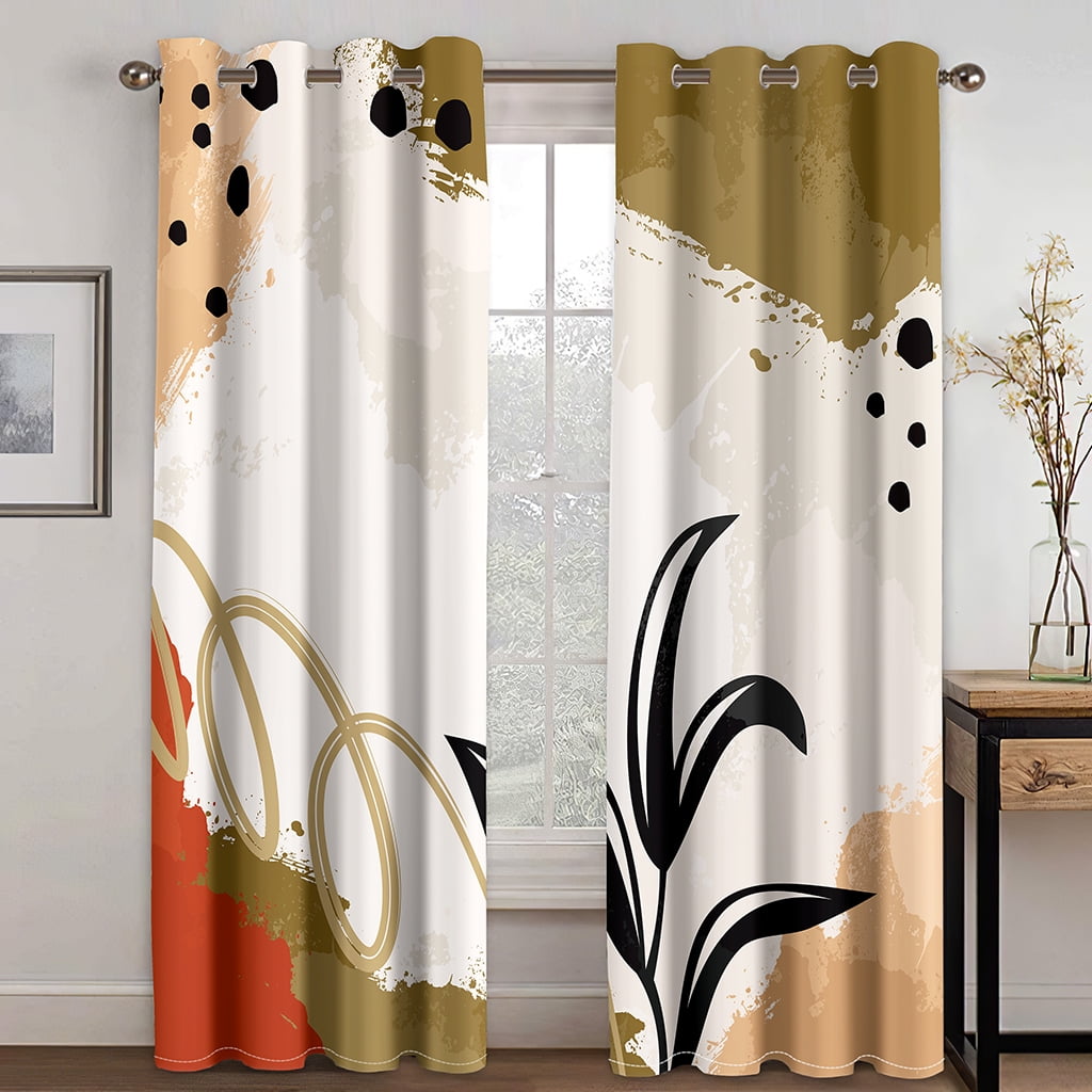 3D Modern Minimalist Wind Fashion Abstract Art Design Shade Curtain ...