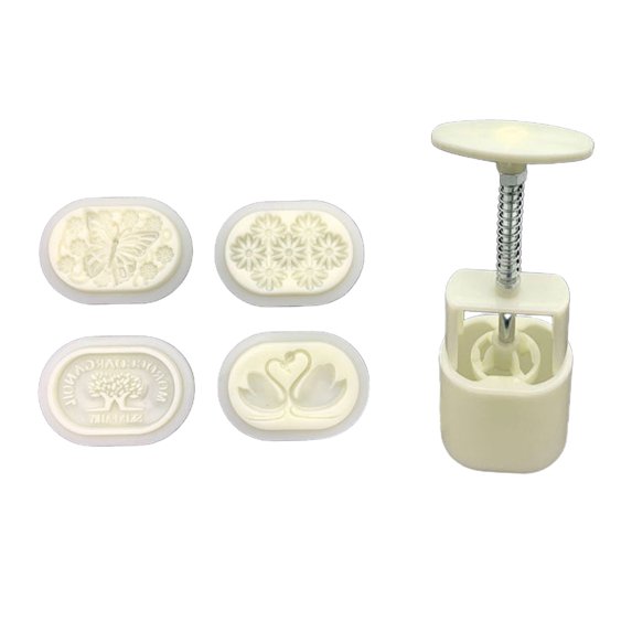 3D Mold Mung Bean Cake Molds Plastic Baking Accessories for Kitchen ...