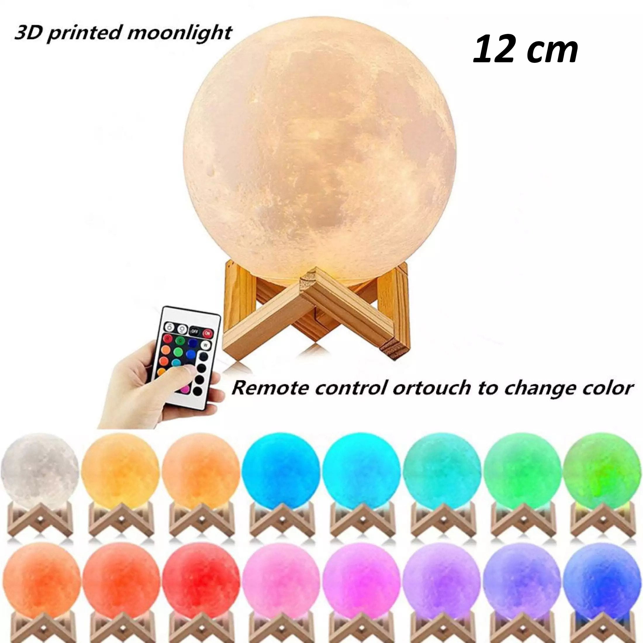 Holiday Color Changing Moon Night Light - Walmart.com