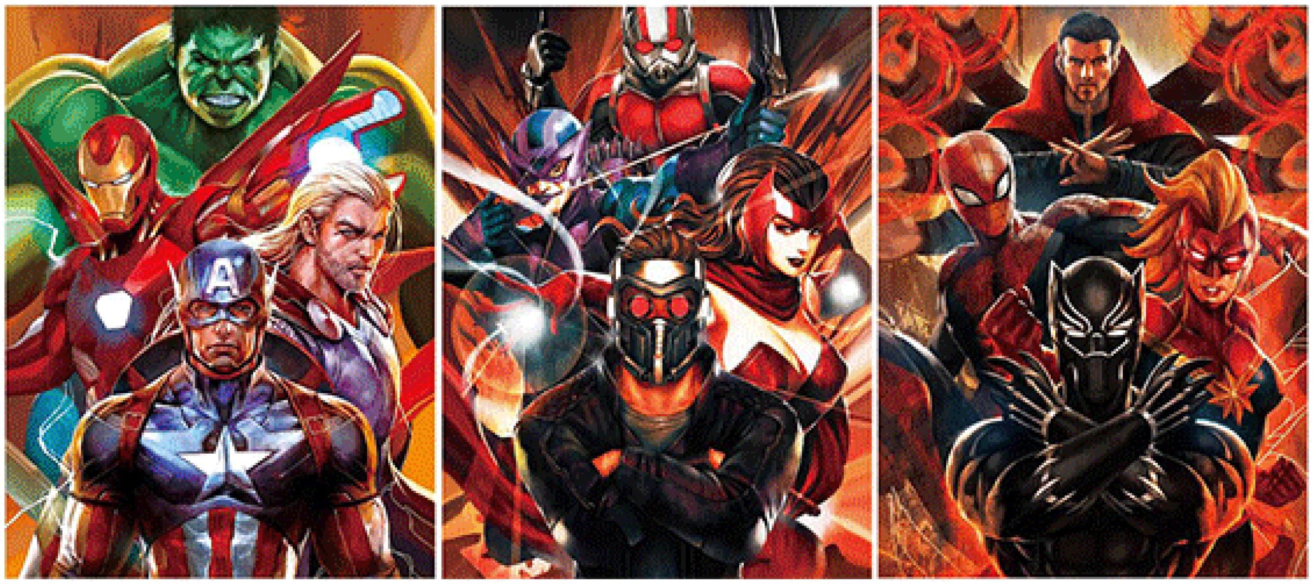 3D Motion Holographic Lenticular Wall Poster MARVEL SUPER HERO ...