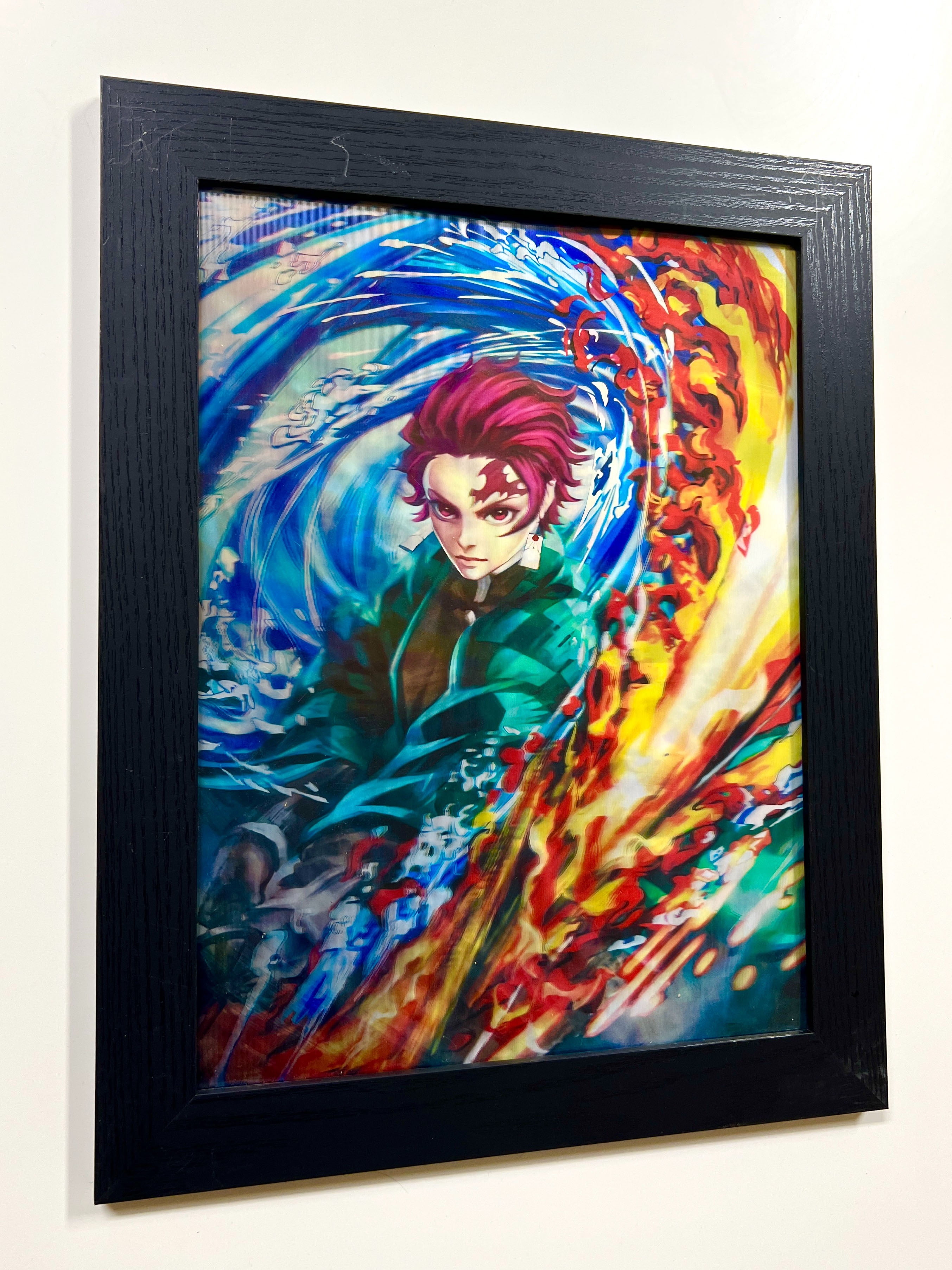 3D Motion Holographic Lenticular Wall Poster with Frame #35 - Walmart.com