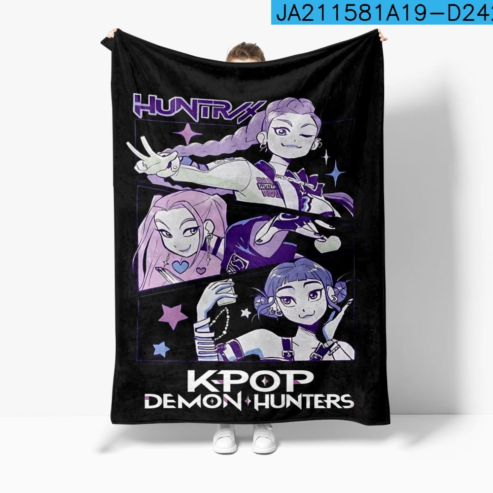3D Movie K-POP Witch Hunters, Blankets, Nap Blankets, Flannel Prints To ...