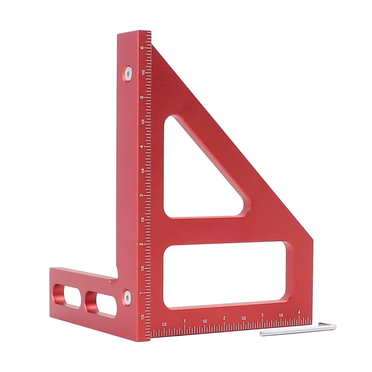 3D Multi-Angle Measuring Ruler,45/90 Degree Aluminum Alloy Woodworking ...