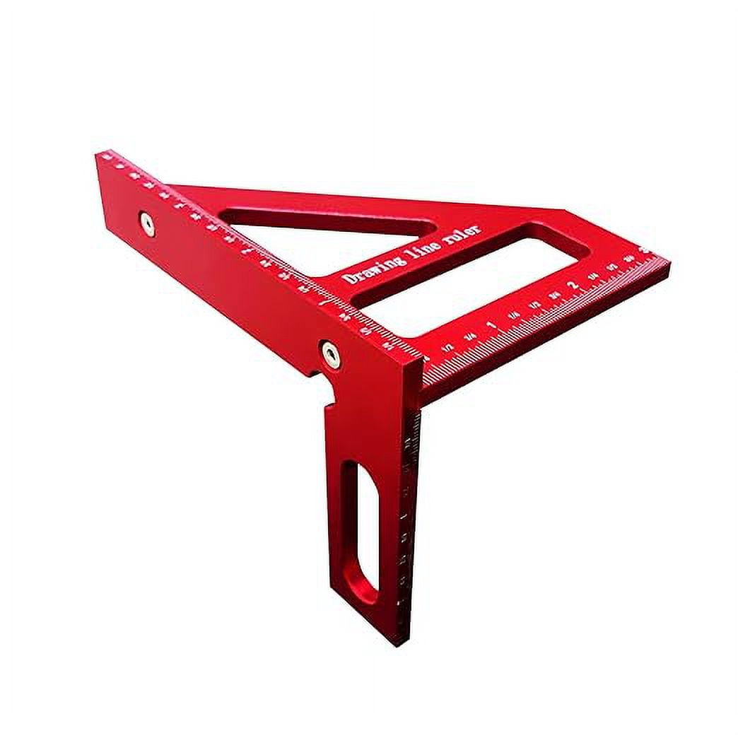 3D Multi-Angle Measuring Ruler - Aluminum Alloy, Woodworking Square ...