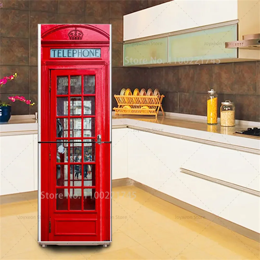 3D Multi-Style Refrigerator Sticker Outdoor PVC Waterproof Self ...