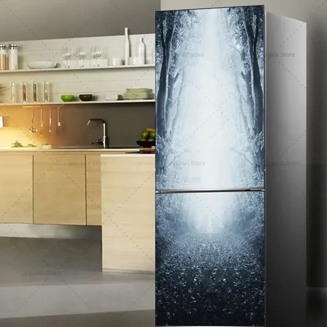 3D Multi-Style Refrigerator Sticker Outdoor PVC Waterproof Self ...