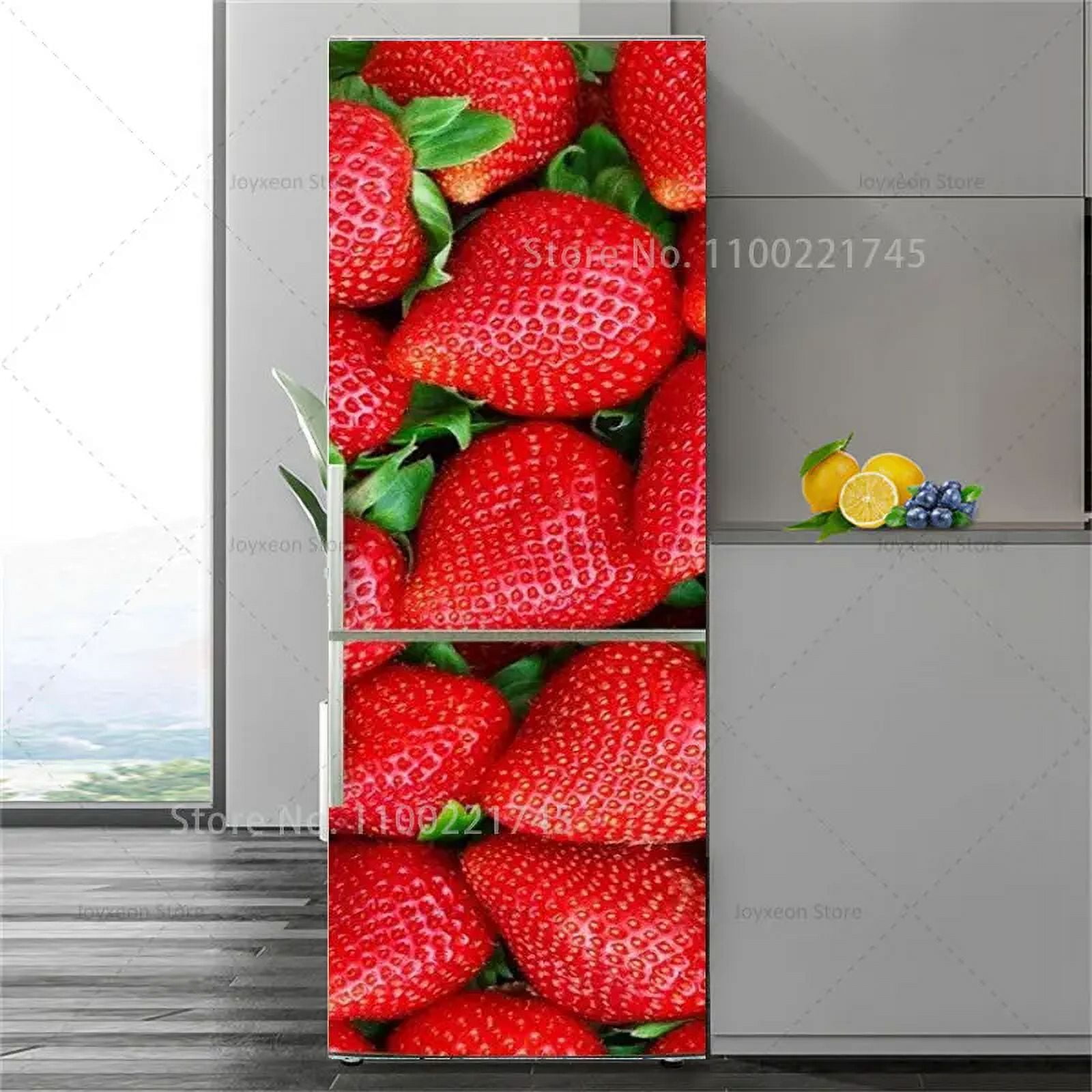 3D Multi Style Refrigerator Sticker Vinyl Waterproof Self Adhesive Home ...