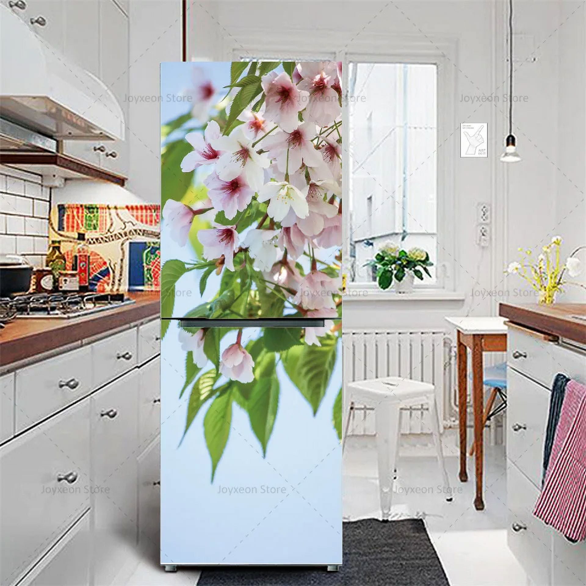 3D Multi Style Refrigerator Sticker Vinyl Waterproof Self Adhesive Home ...