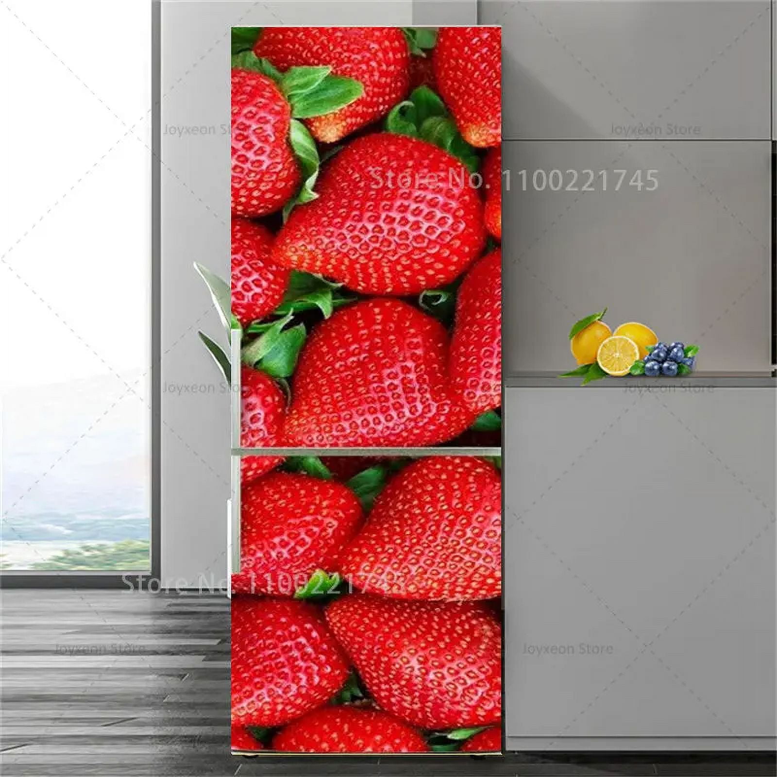 3D Multi-style Refrigerator Sticker Matte Surface Material PVC ...