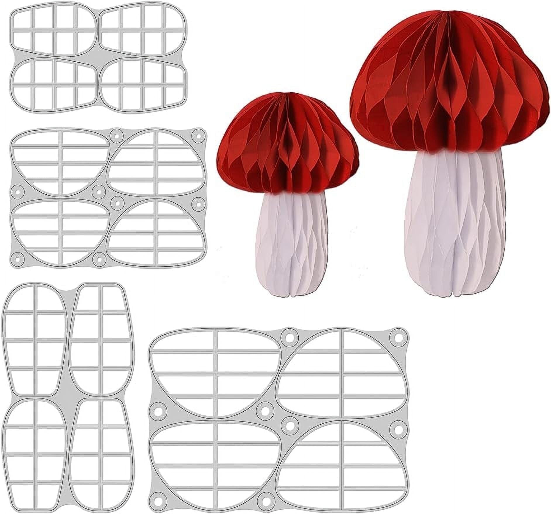 3D Mushroom Metal Die Cuts Mushroom Carbon Steel Cutting Dies Mental ...