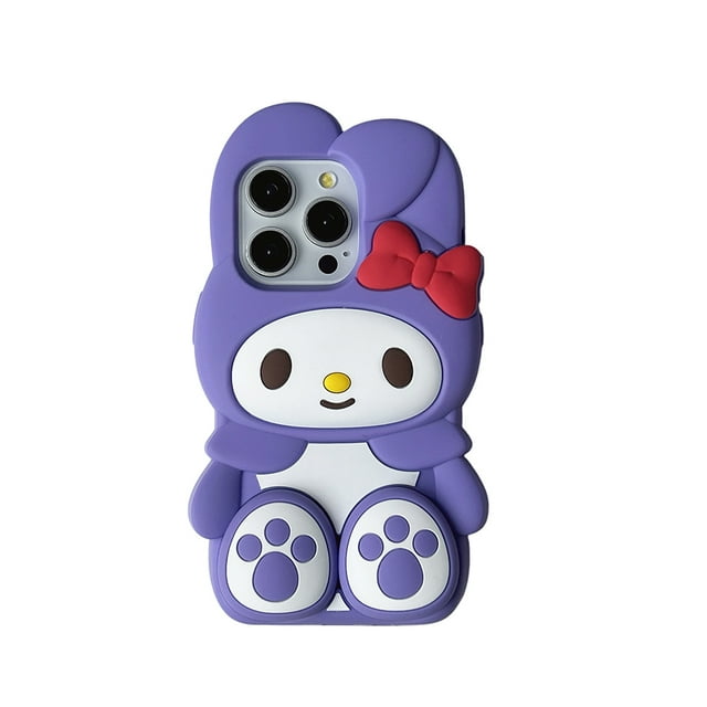 3D My Melody Stretching Feet Stand Holder Cover For iPhone 12 13 14 15 ...