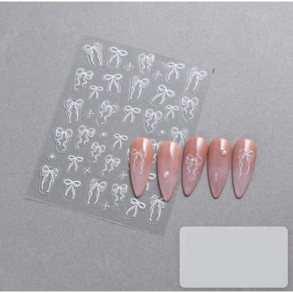 3D Nail Art Stickers - Creative Waterproof Nail Decals for DIY Nail ...