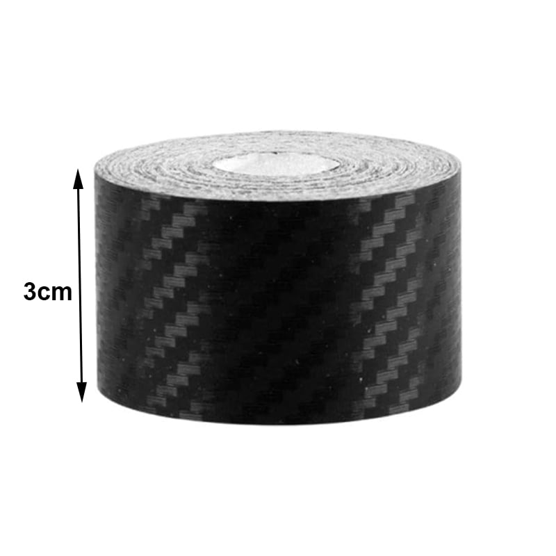 3D Nano Carbon Fiber Car Tape Black Car Door Edge Guards Side Mirror ...