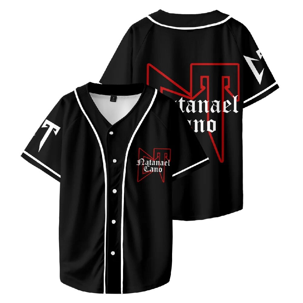 3D Natanael Cano Corridos Tumbados Merch CT Baseball Jersey Shirt V ...