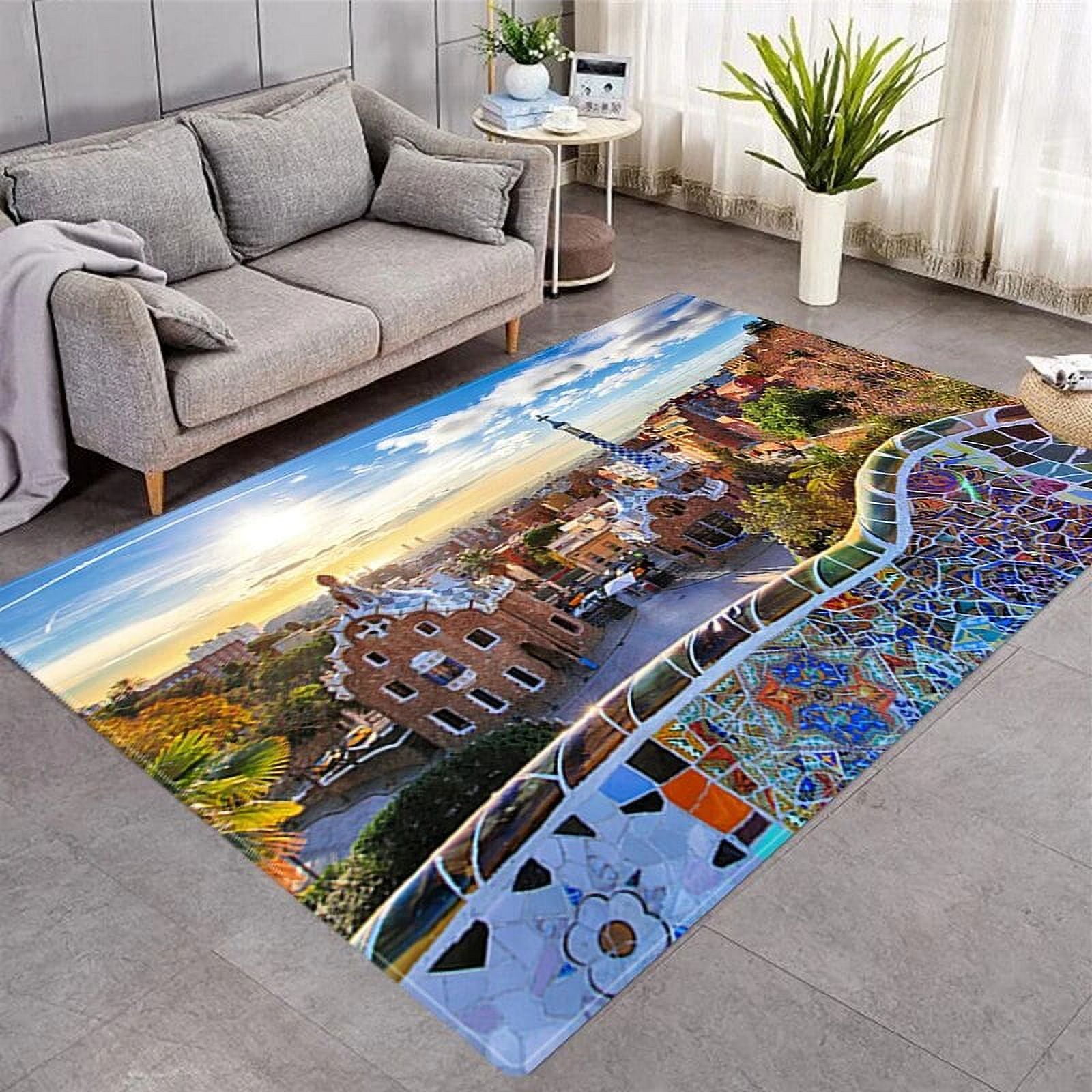 3D Natural Scenery Flower Underwater World Carpet Living Room Bedroom ...