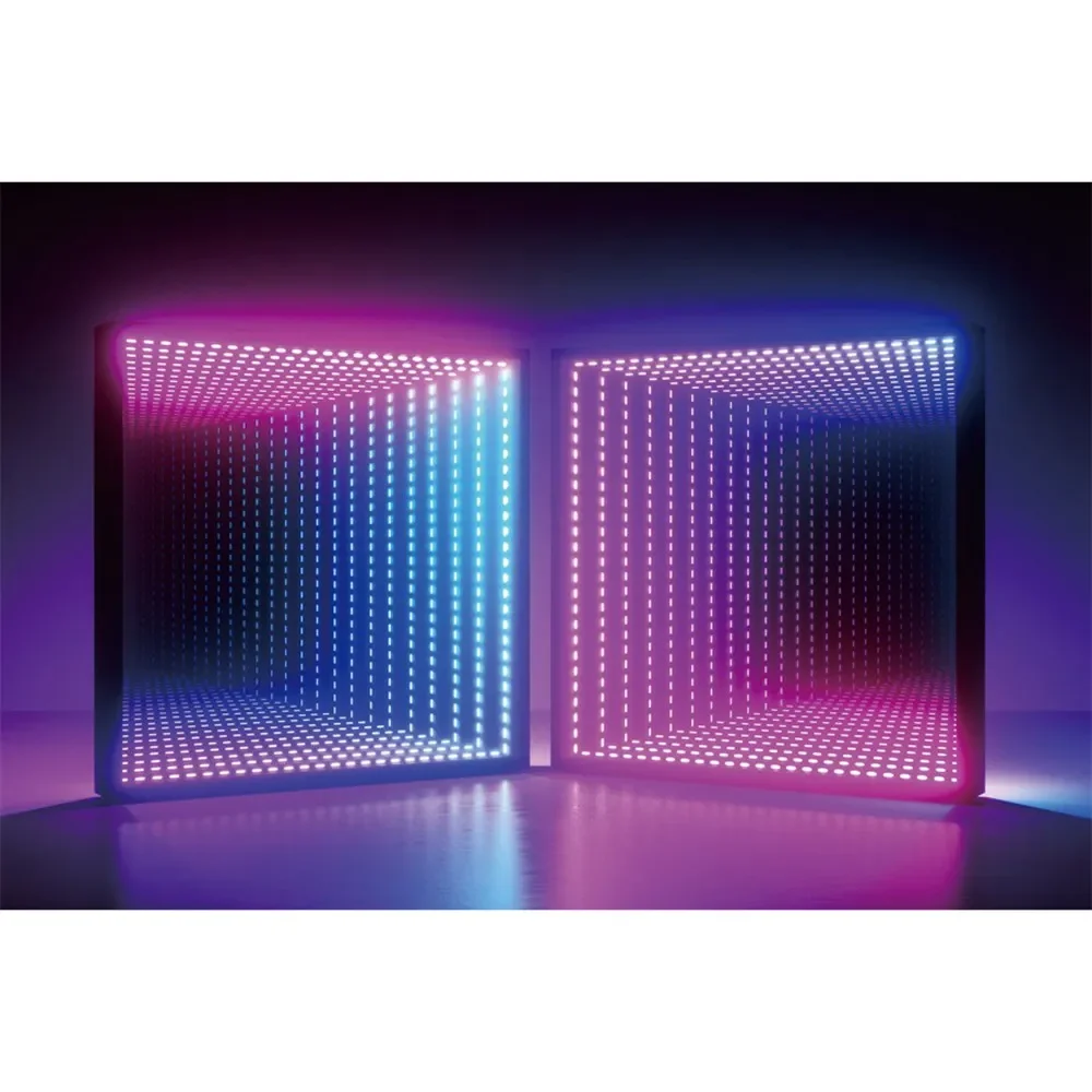 3D Neon Color Dance Stage Backdrop for Photography Wom M Birthday ...