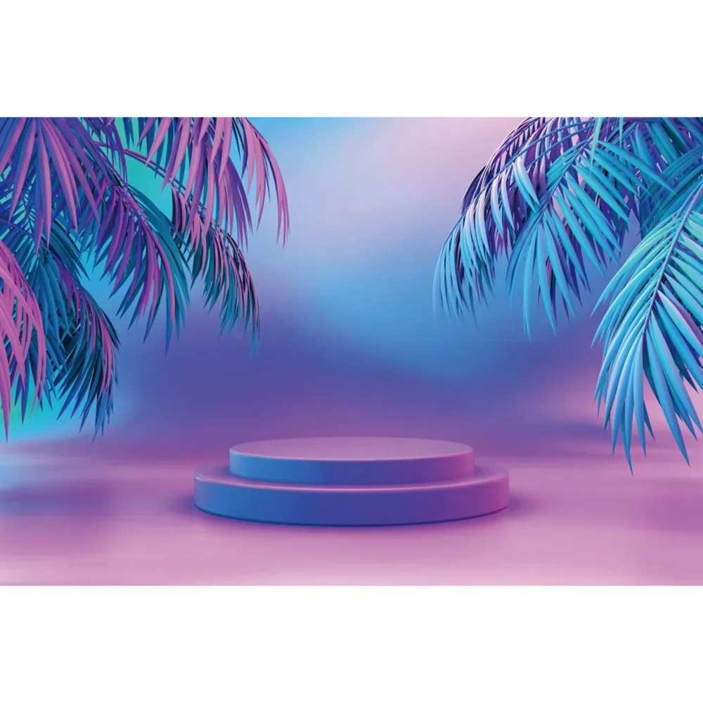 3D Neon Color Dance Stage Backdrop for Photography Wom M Birthday ...