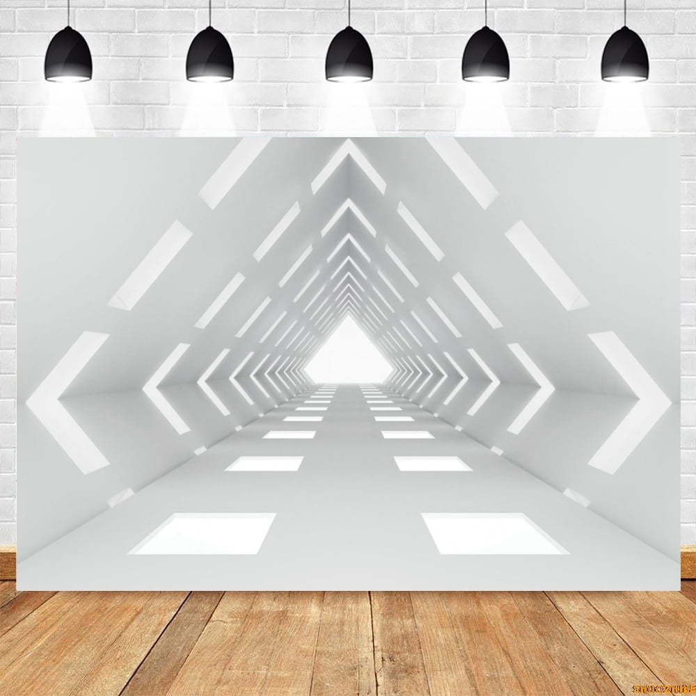 3D Neon Stage Photography Backdrop Glitter Light Kid Adult Birthday ...