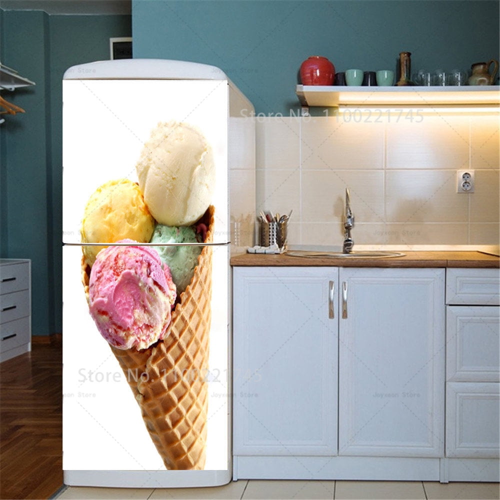 3D New Chinese Plant Flower Fridge Magnet Removable Waterproof Self ...