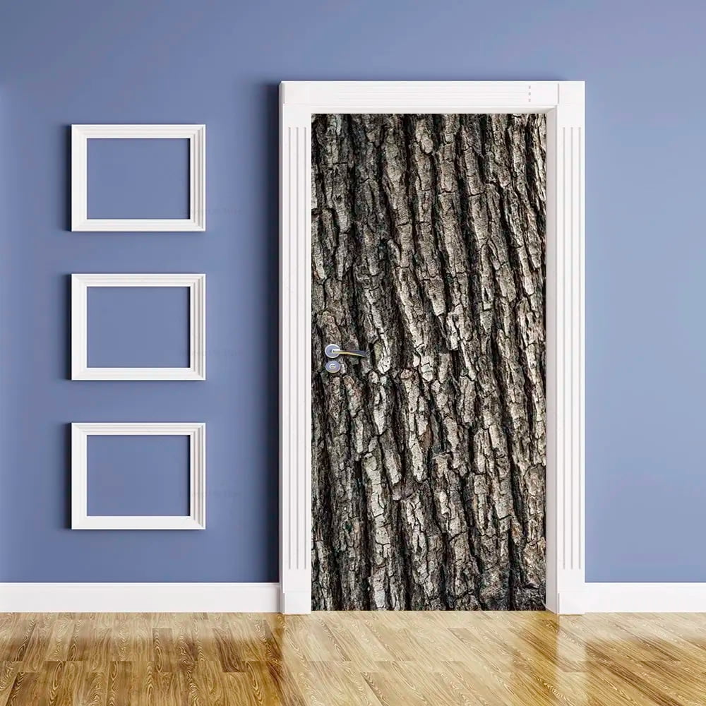 3D New Door Sticker Simple n Style Vinyl PVC Waterproof Self-adhesive ...