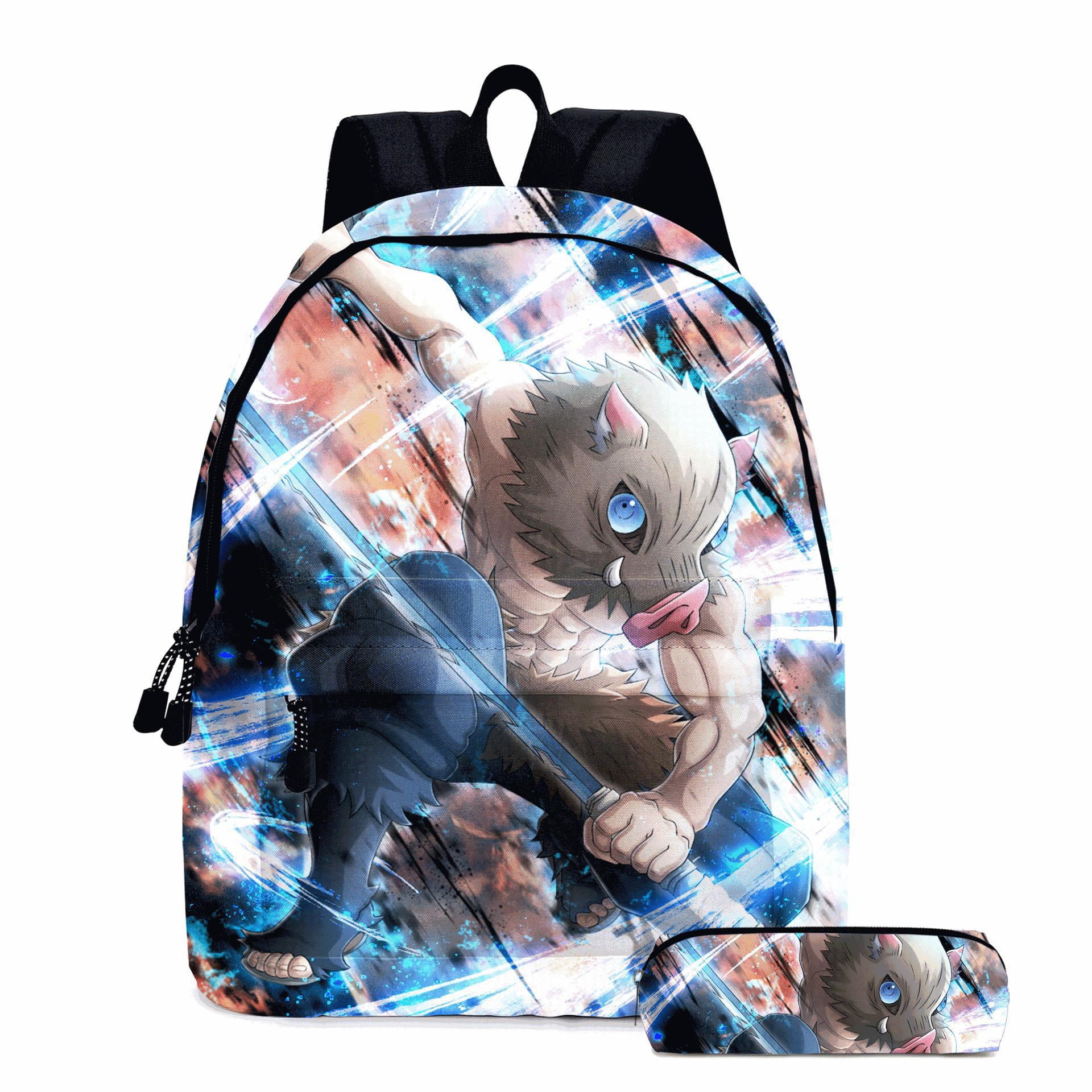 3D New Printed Anime Demon Slayer Backpack for Primary and Secondary ...