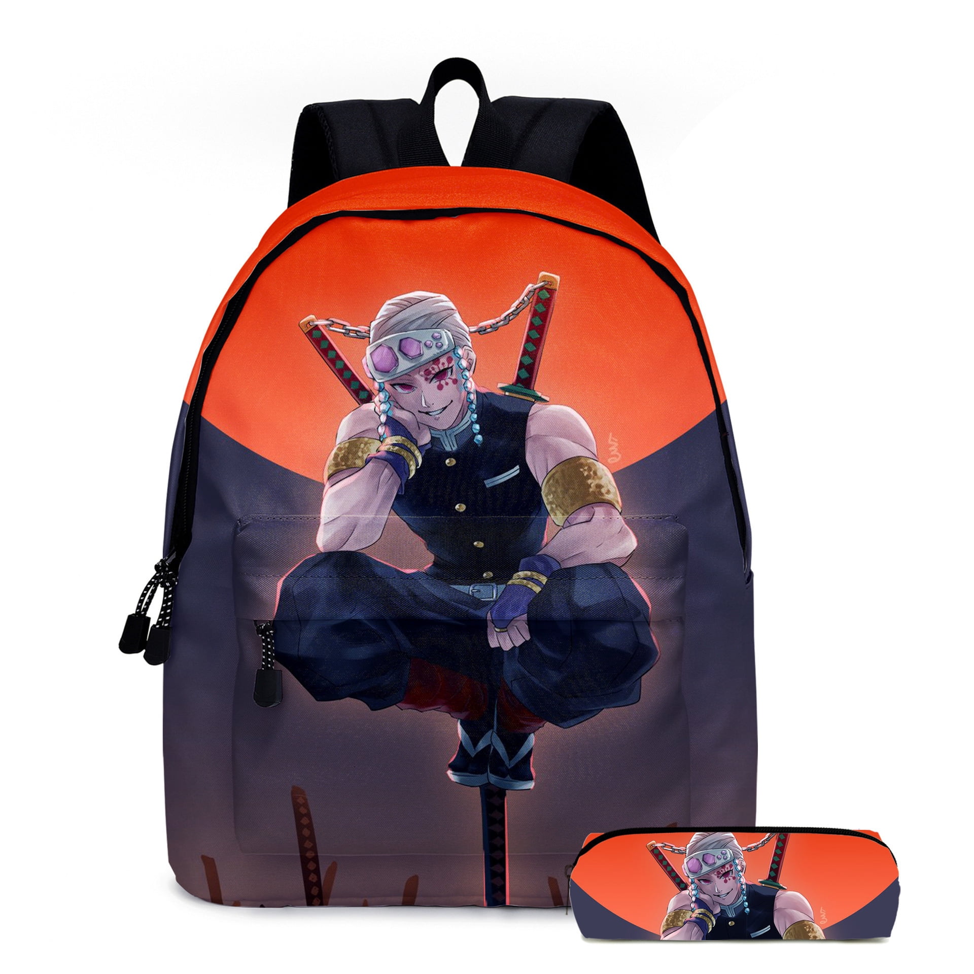 3D New Printed Anime Demon Slayer Backpack for Primary and Secondary ...