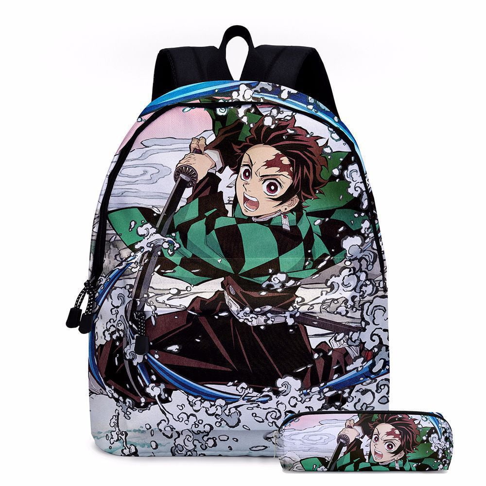3D New Printed Anime Demon Slayer Backpack for Primary and Secondary ...