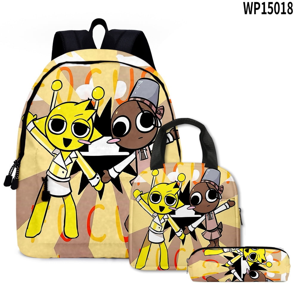 3D New Product Game Rhythm Box Spronki Backpack, Backpack, Pen Bag ...