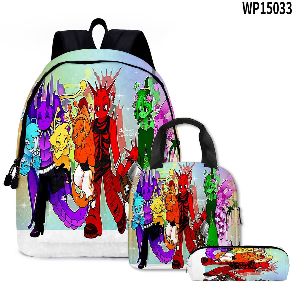 3D New Product Game Rhythm Box Spronki Backpack, Backpack, Pen Bag ...