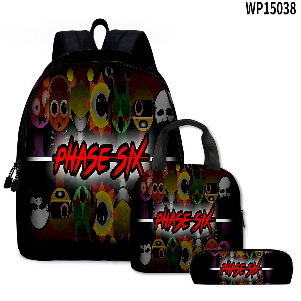 3D New Product Game Rhythm Box Spronki Backpack, Backpack, Pen Bag ...