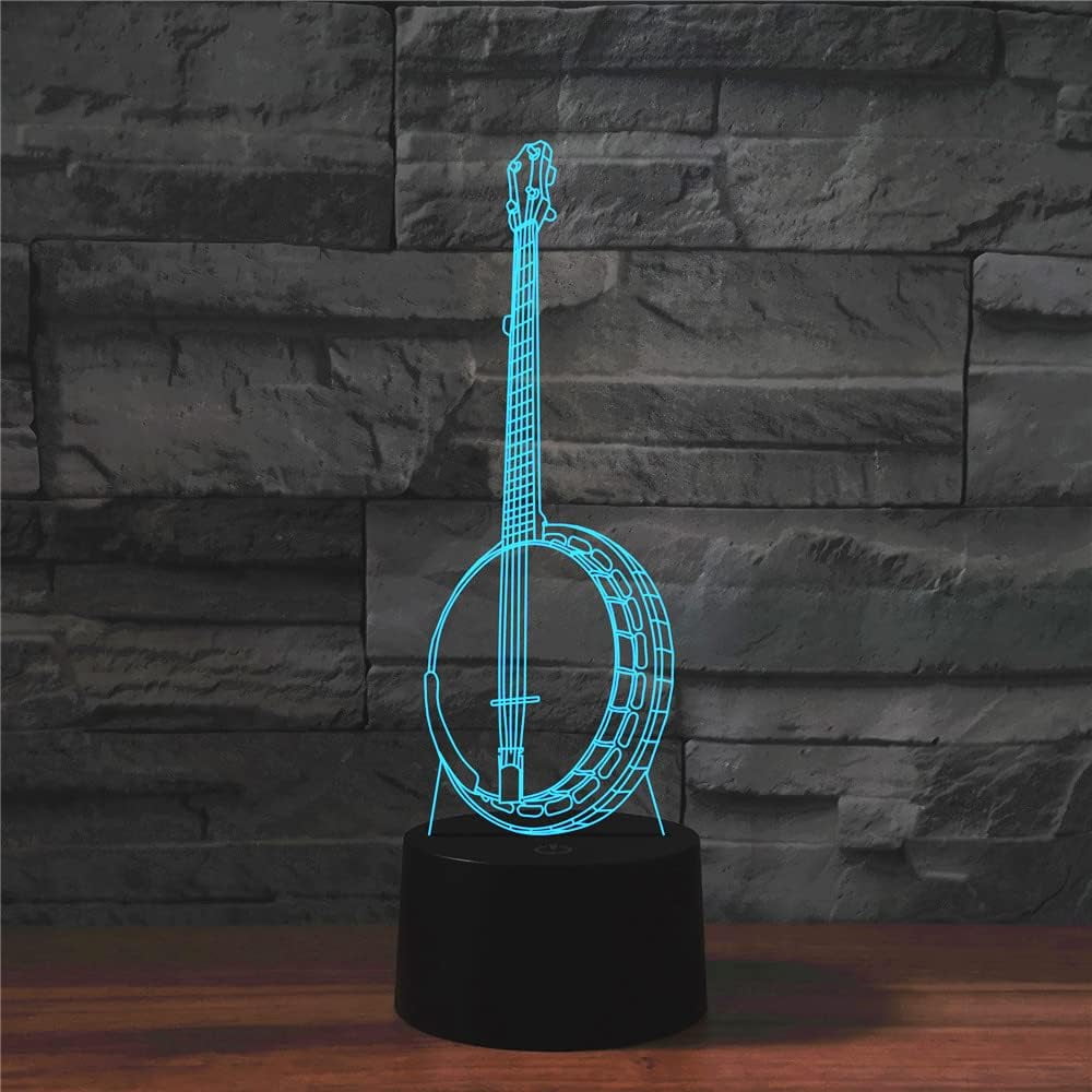 3D Night Lamp, 3D Illusion Night Light 3D Airplane Optical Illusion ...