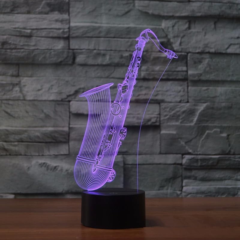 3D Night Lamp, 3D Illusion Night Light 3D Airplane Optical Illusion ...