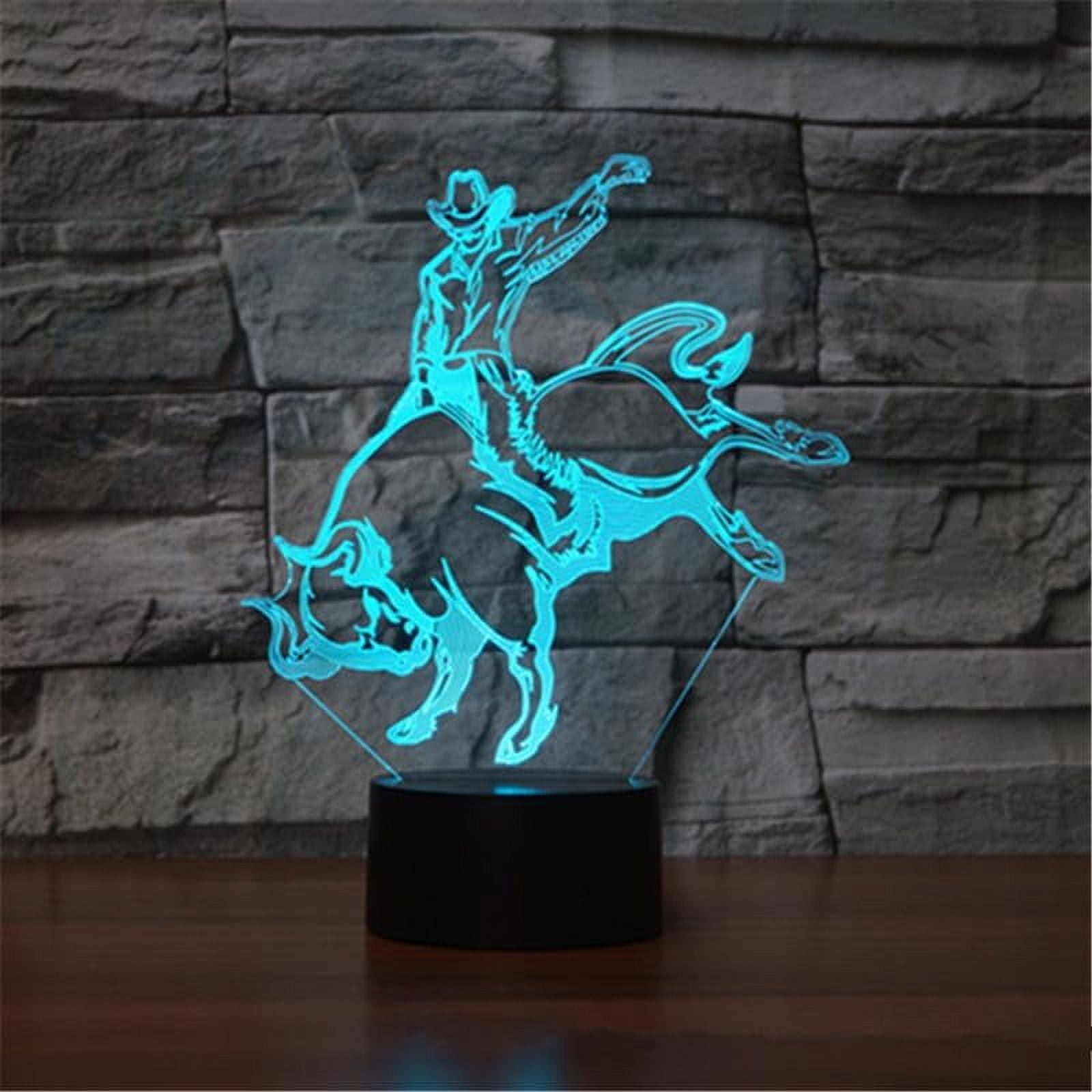 3D Night Lamp, 3D Illusion Night Light 3D Airplane Optical Illusion ...