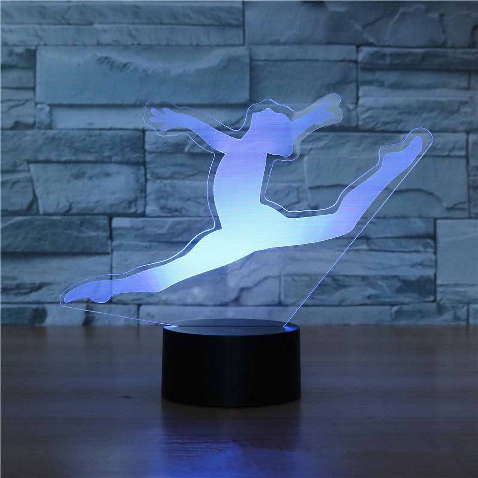 3D Night Lamp, 3D Illusion Night Light 3D Airplane Optical Illusion ...