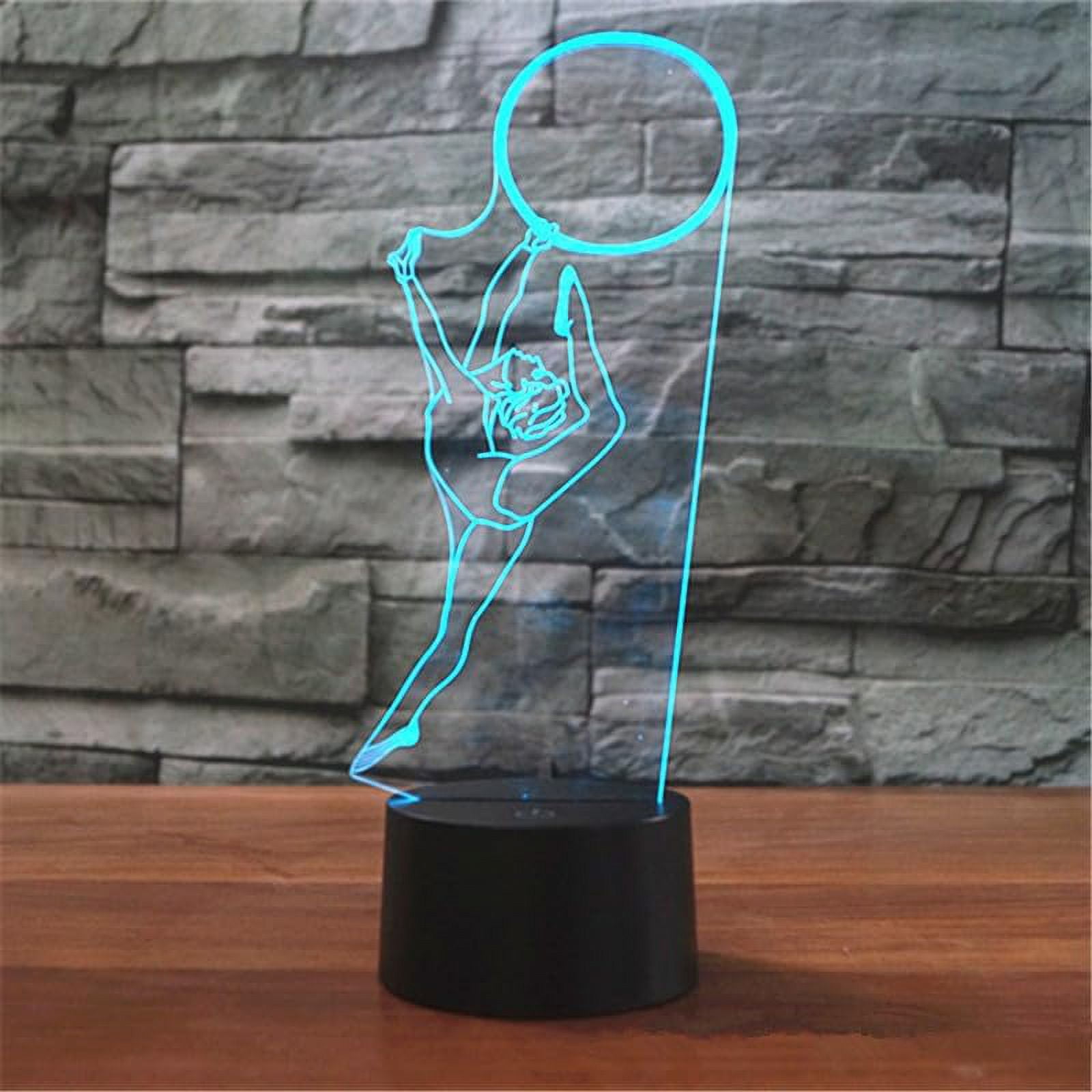 3D Night Lamp, 3D Illusion Night Light 3D Airplane Optical Illusion ...