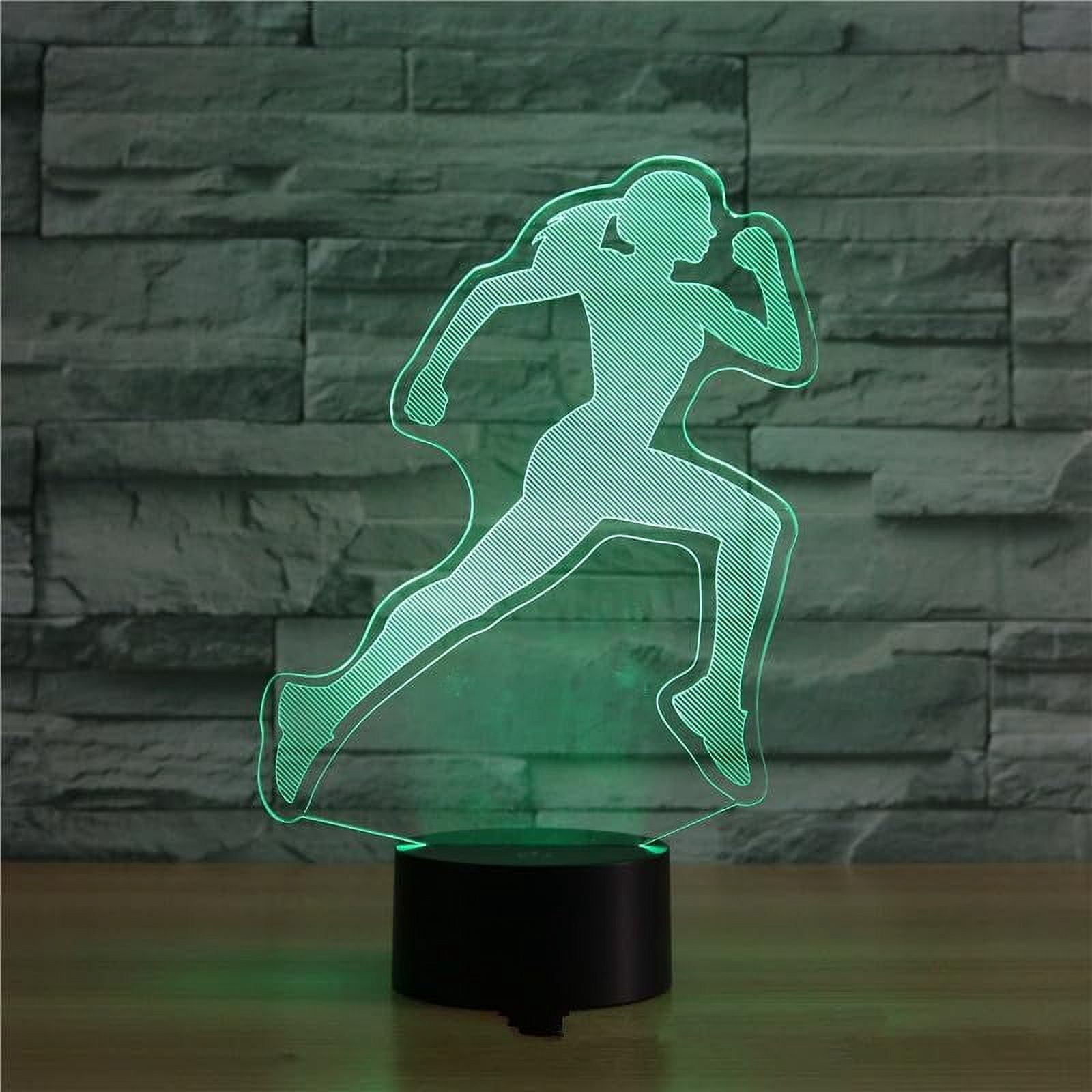 3D Night Lamp, 3D Illusion Night Light 3D Airplane Optical Illusion ...