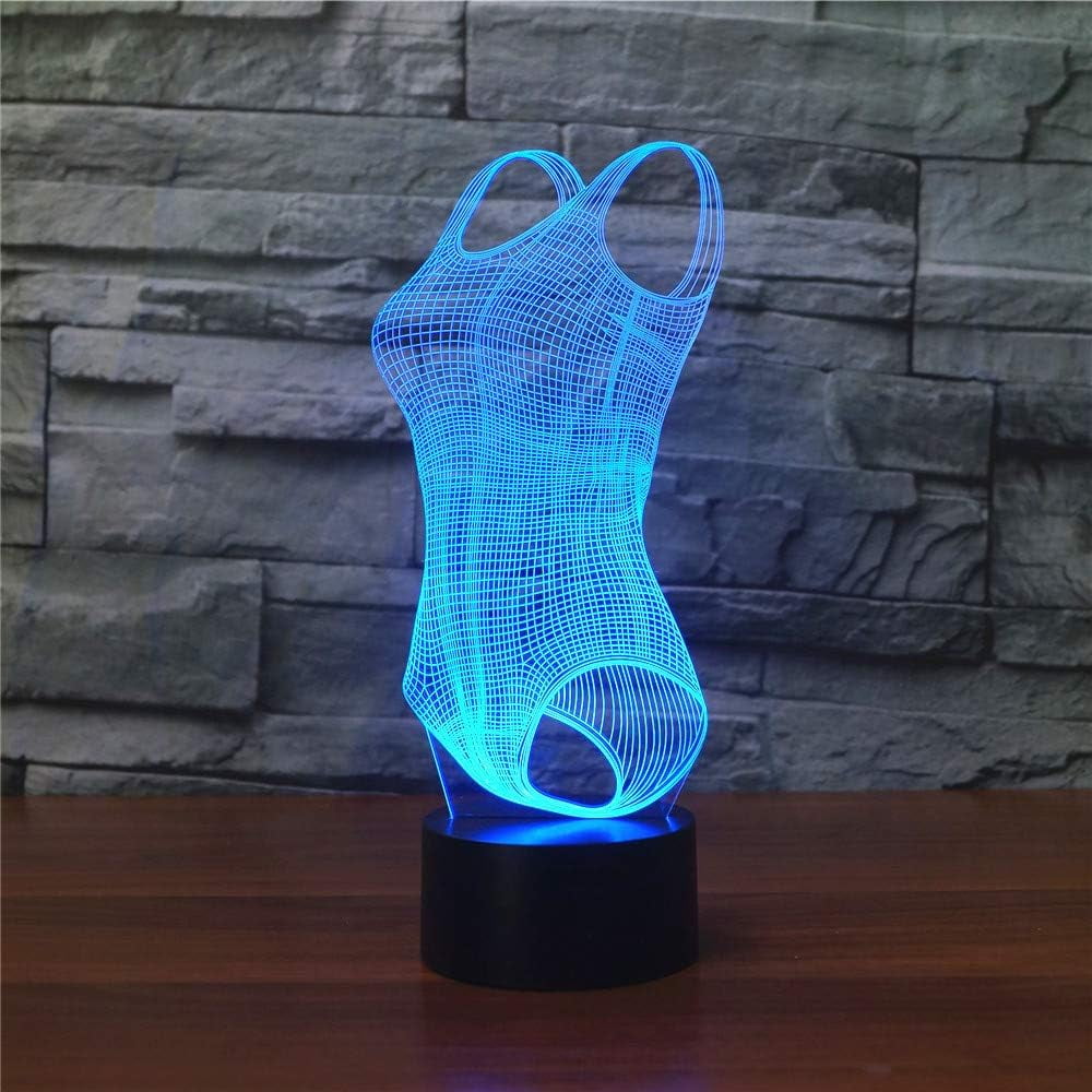 3D Night Lamp, 3D Illusion Night Light 3D Airplane Optical Illusion ...