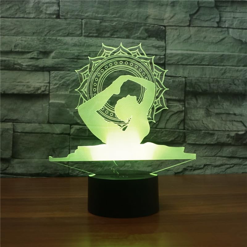 3D Night Lamp, 3D Illusion Night Light 3D Airplane Optical Illusion ...