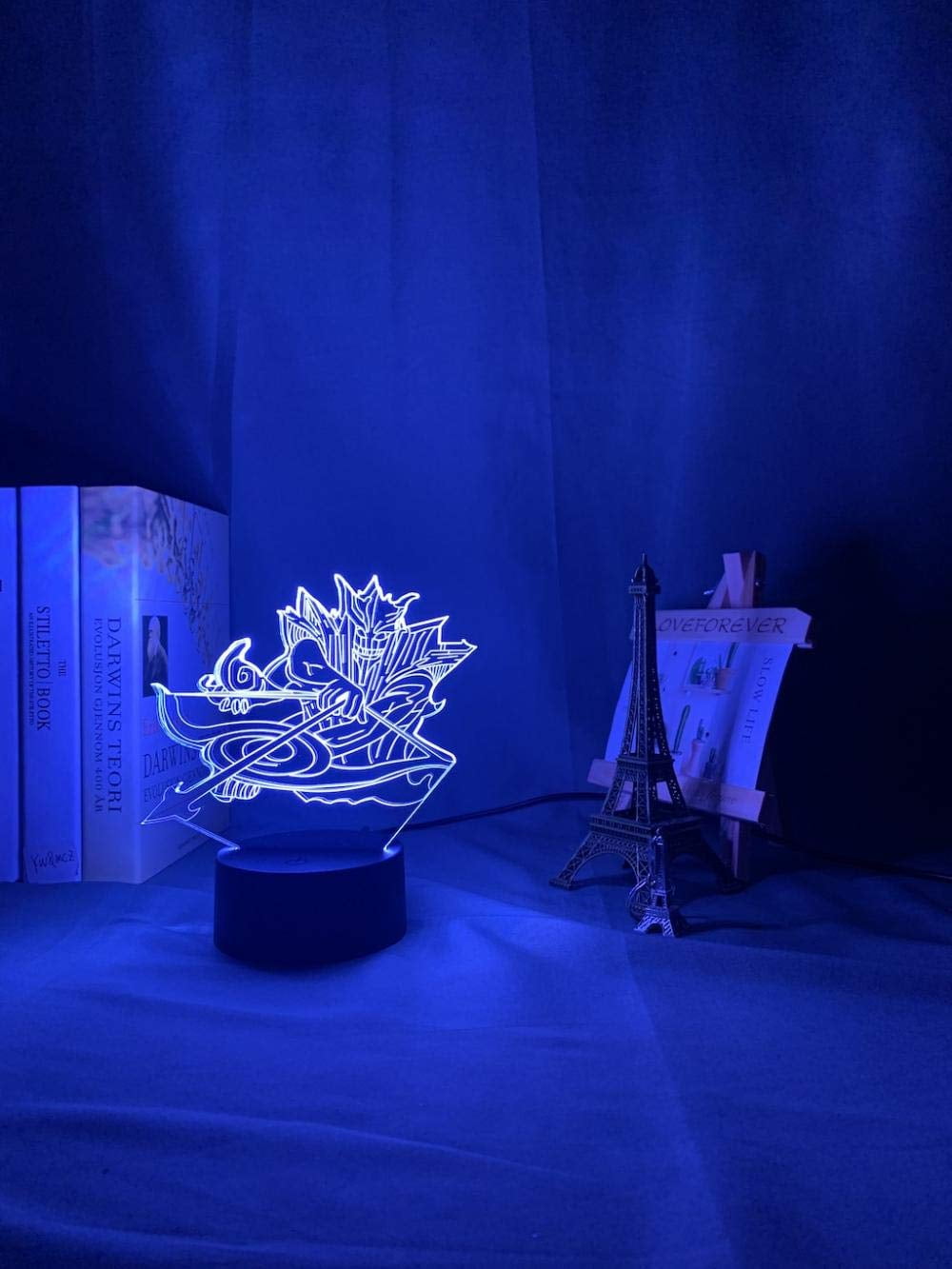 3D Night Light Christmas Decoration Desk lamp Kids Gift Anime Itachi ...