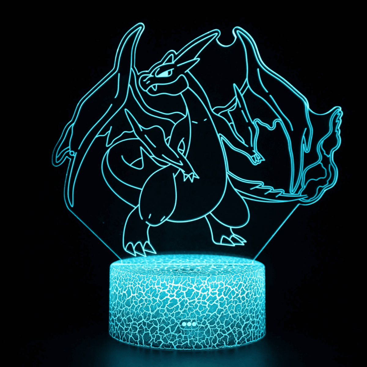 3D Night Light for Kids, Pokémon 3D Illusion Lamp with Remote & Smart ...