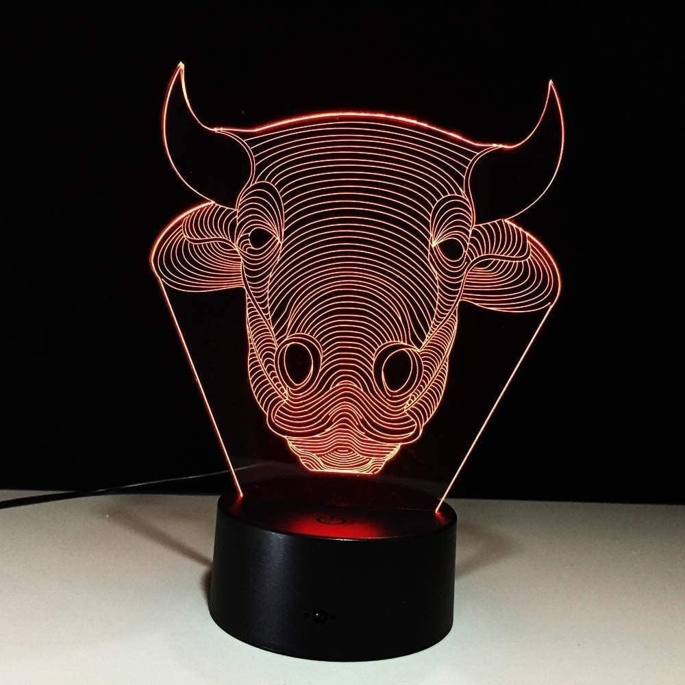 3D Night lamp, 3D lamp 3D Illusion Night Lights 3D Airplane Optical ...