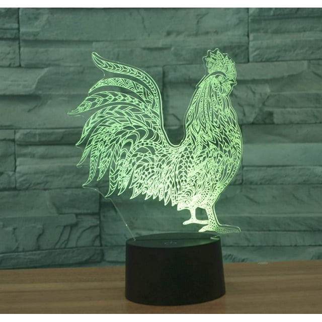 3D Night lamp, 3D lamp 3D Illusion Night Lights 3D Airplane Optical ...