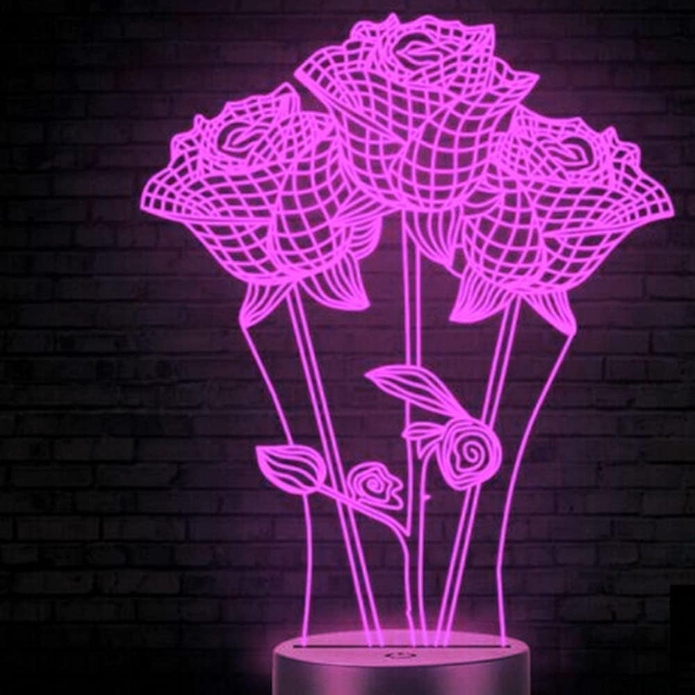 3D Night lamp, 3D lamp 3D Illusion Night Lights 3D Airplane Optical ...