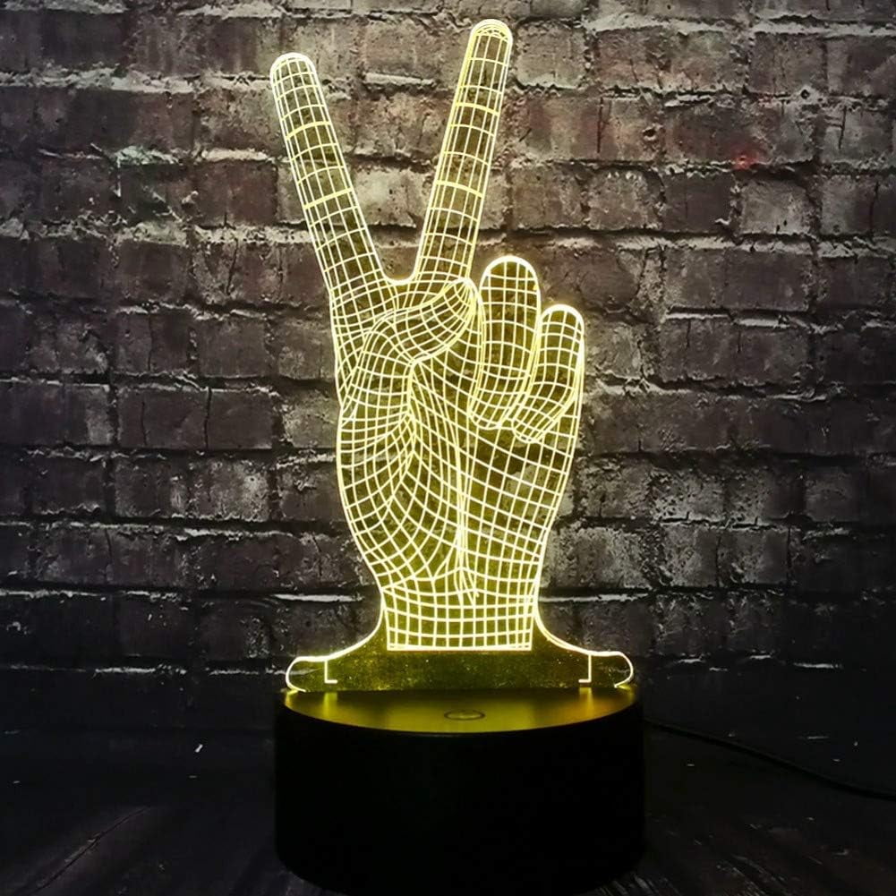 3D Night lamp, 3D lamp 3D Illusion Night Lights 3D Airplane Optical ...