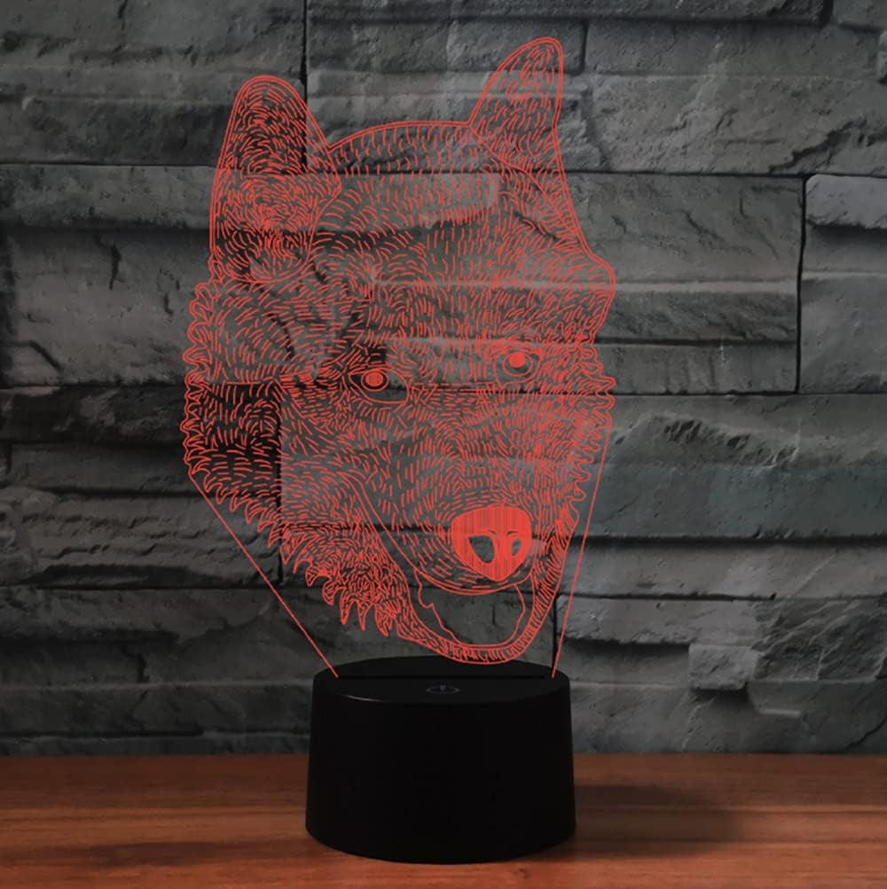 3D Night lamp, 3D lamp 3D Illusion Night Lights 3D Airplane Optical ...