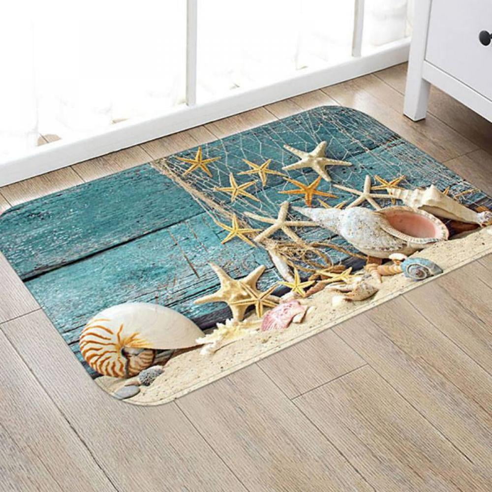 3D Non-slip Kitchen Large Floor Mats Rug Door Runner Hallway Room Soft ...