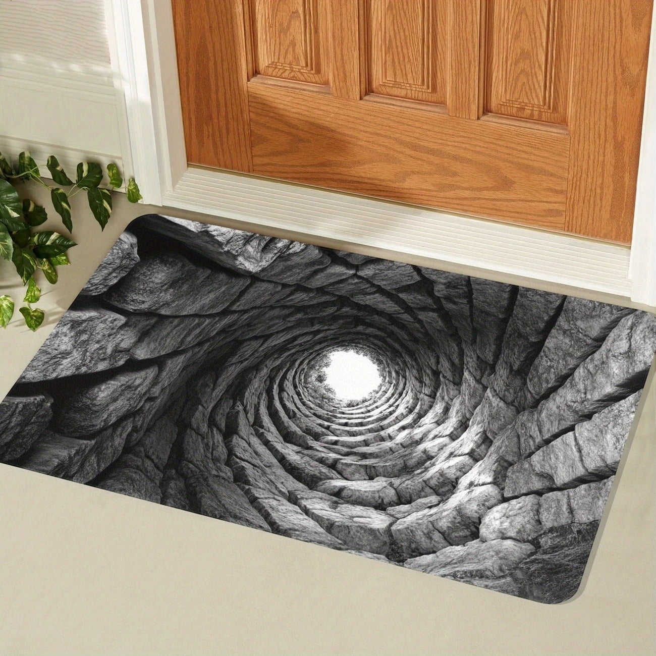 3D Optical Illusion All-Weather Doormat,Front Door Mat Indoor Outdoor ...
