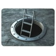 3D Optical Illusion Rug Bottomless Hole Illusion Rug for Door Non-Slip ...