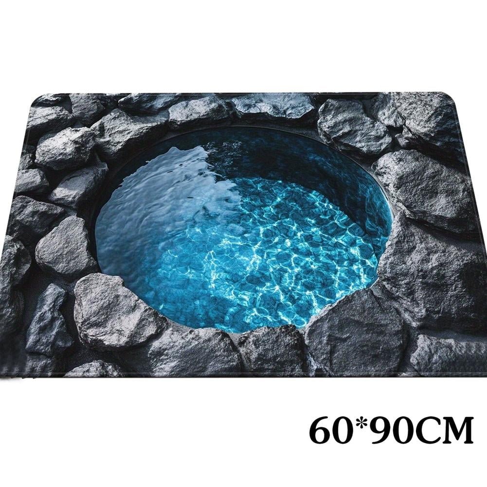 3D Optical Illusion Rug,Dog Gets Scared of 3D Carpet,2026 New Muti ...