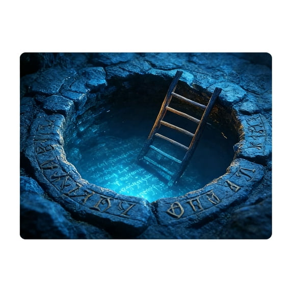 3D Optical Illusion Rug Doormat Bottomless Hole Pattern For Indoor ...